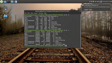 Εμφανίζεται το μήνυμα low disk space on filesystem root linux