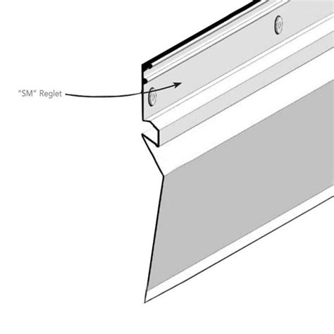 Stainless Steel Sm Surface Mounted Reglet