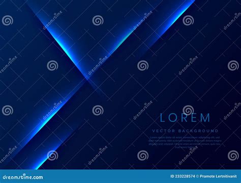 Template Corporate Abstract Dark Blue Gradient Stripes Overlap Layer