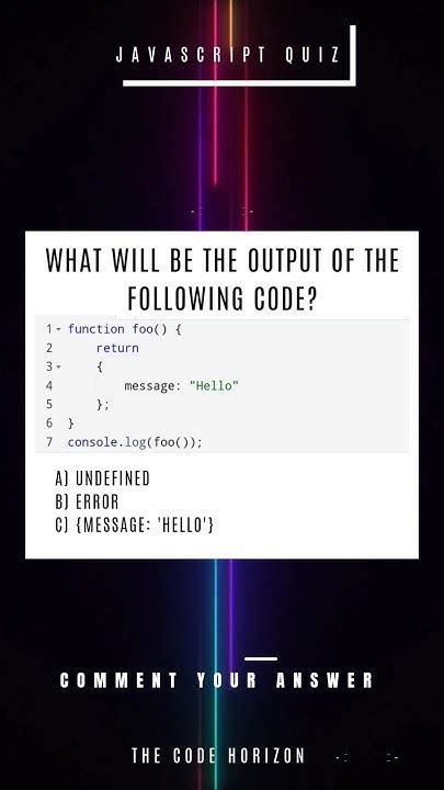Javascript Quiz Challenge Question 16 Do You Know The Secret Of