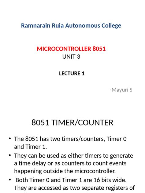 Microcontroller 8051 Pdf Classes Of Computers Central Processing Unit