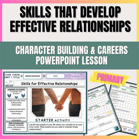 Cre8tive Resources Skills That Develop Effective Relationships
