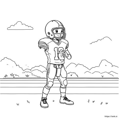 Micah Parsons Coloring Page