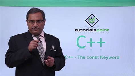C The Const Keyword Youtube