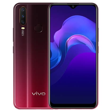 Купить Смартфон Vivo Y12 Burgundy Red в Бишкеке - интернет-магазин Sulpak