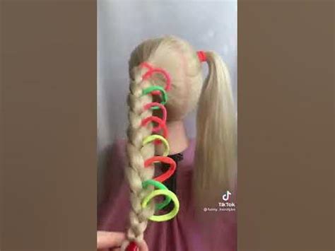 плетение косы - YouTube