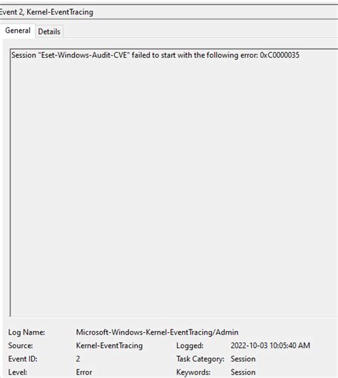 eset internet security errors in event viewer eset internet security