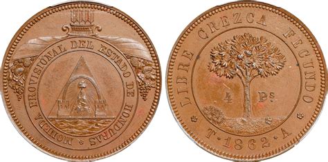 Numisbids Stacks Bowers And Ponterio August 2024 Global Showcase Auction Lot 46535 Honduras