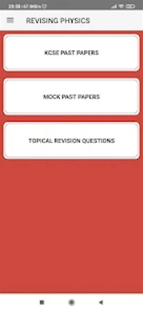 Kcse Made Familiar Physics Para Android Descargar