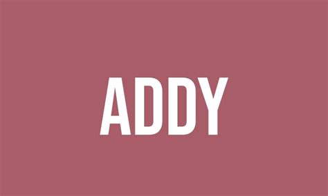 What Does Addy Mean Meaning Uses And More Fluentslang