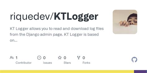 Github Riquedevktlogger Kt Logger Allows You To Read And Download