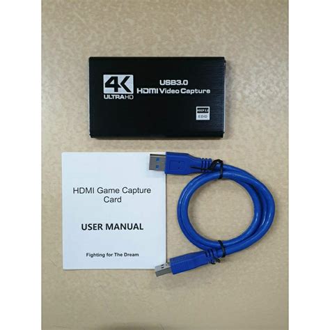 Jual HDMI Video Capture USB 3 0 4K Mic Shopee Indonesia