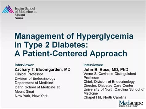 Ppt Management Of Hyperglycemia In Type 2 Diabetes A Patient
