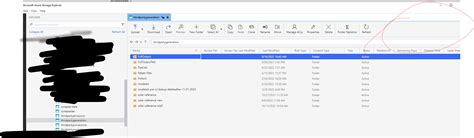 Cannot Search By Prefix In Storage Explorer Its Available In The Azure Portal Storage Browser