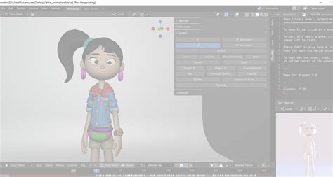 Blender 30 Hangs Forever With The Elleanimation Demo File Technical Support Blender