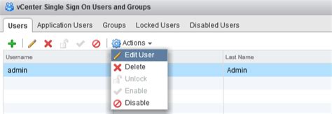 Fix Administrator Vcenter Cant Edit Sso When Greyed Out