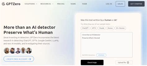 Powerful GPTZero AI Detector Tool For Free ILovePhD