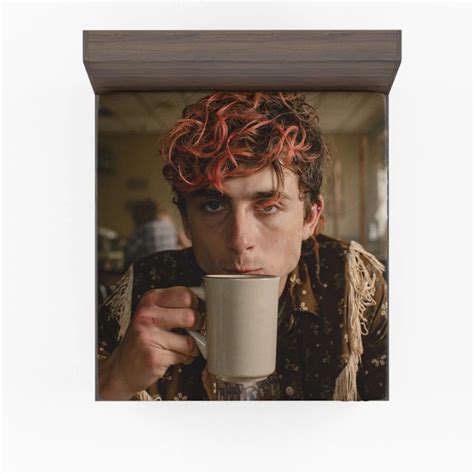 Timothee Chalamet In Bones And All Movie Fitted Sheet