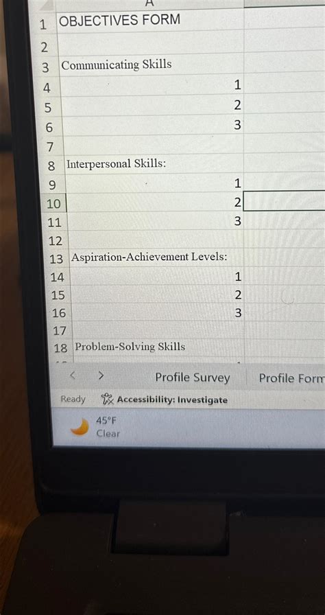 Solved 1 ﻿objectives Form23 ﻿communicating