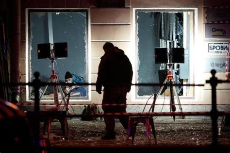 Explosion In Russian Cafe Kills Prominent Military Blogger