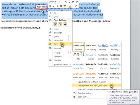 Creating New Styles In Microsoft Word Legal Office Guru