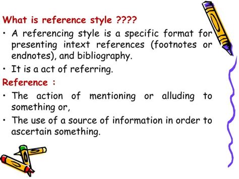WRITING RESEARCH REFERENCE STYLE PPTX