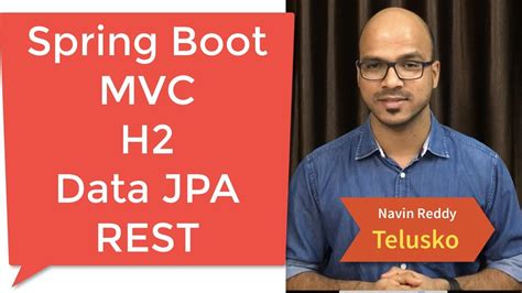spring boot data jpa mvc h2 rest example part 5 youtube