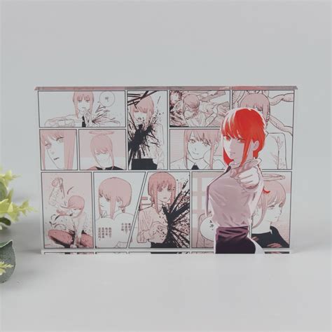 [chainsaw Man] Large Size Acrylic Block Chainsaw Man Shopee Malaysia