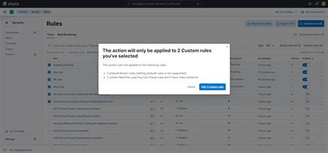 Security Solution Bulk Update On Index Pattern For Ml Rules · Issue
