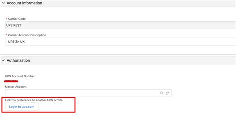 Ups Rest Salesforce Multi Carrier Default Values Docs Zenkraft
