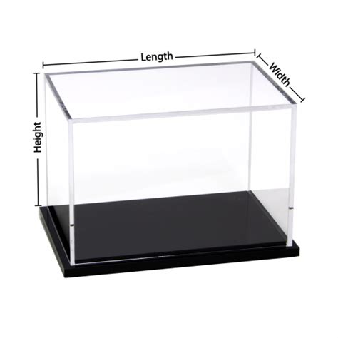 Custom Size Sided Clear Acrylic Box ShopPOPdisplays 46 OFF
