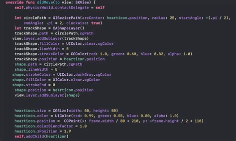 how can i get the uibezierpath s location be the same as the hearticon