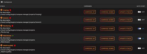 Plugin Docker Compose Manager Page 14 Plugin Support Unraid