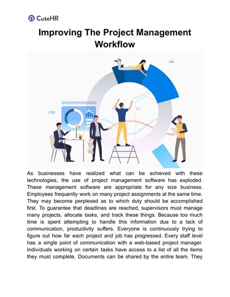 PPT Project Management Workflow PowerPoint Presentation Free Download ID