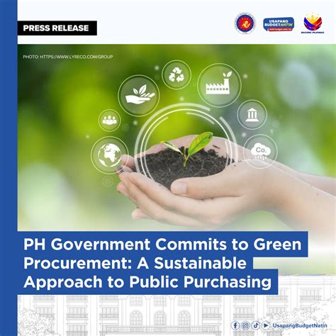 Ph Government Commits To Green Procurement A Sustainable Approach To Public Purchasing
