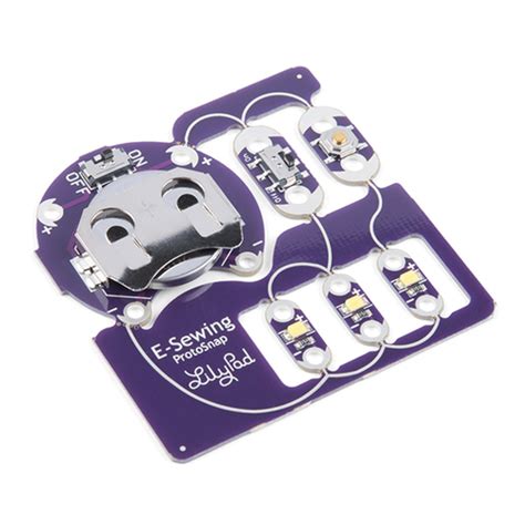 Nettigo Lilypad E Sewing Protosnap Sparkfun