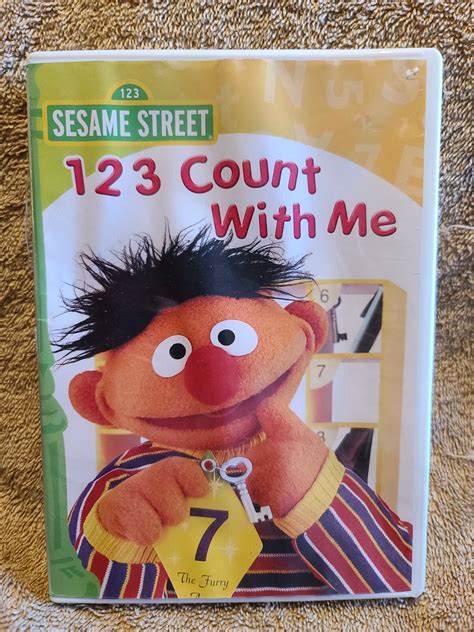 Shelf00j Dvd Tested~ 123 Sesame Street 123 Count With Me Ebay