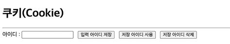 Javascript 쿠키cookie