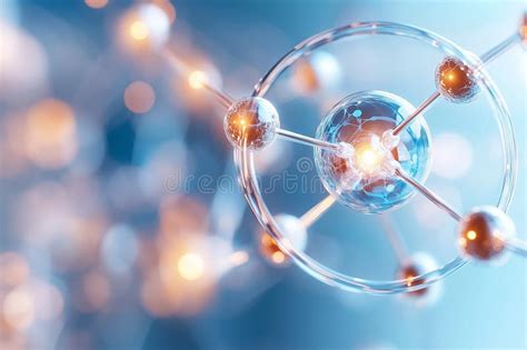 This Artwork Depicts An Atomic Model With Electrons Orbiting A Glowing
