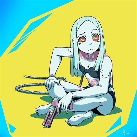 Rebecca Cyberpunk And 1 More Drawn By Aoistocking Danbooru