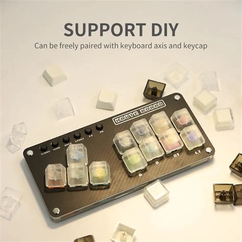 ⭐⭐⭐haute42 Fightstick Hitbox Leverless Controller Mini Stickless Arcade Stick For Pc Ps3 Ps4