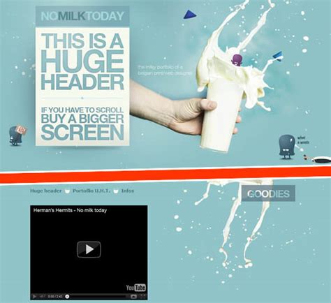 Creative Combinations Of Header And Footer In Web Design Hongkiat