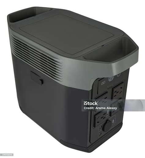 자율 휴대용 배터리 발전소 홈 오피스용 절연체의 흰색 배경에 0명에 대한 스톡 사진 및 기타 이미지 0명 과학 노트북 Istock