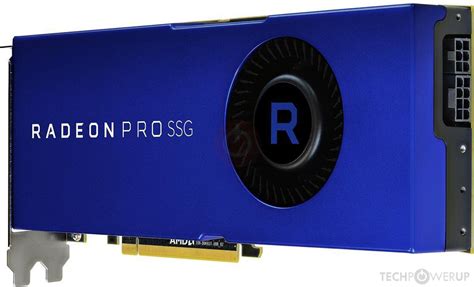AMD Radeon Pro SSG Specs TechPowerUp GPU Database