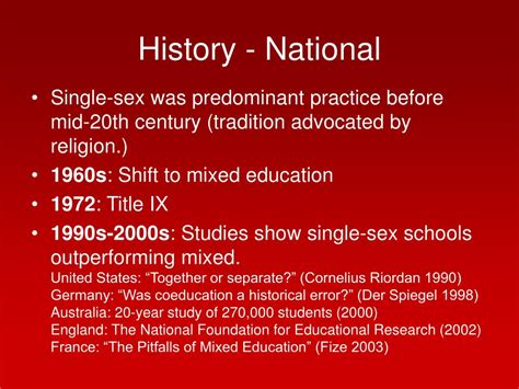 PPT Single Sex Education PowerPoint Presentation Free Download ID