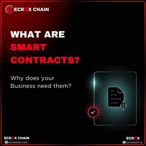 Ecrox Chain The Future Of Smart Contracts Ecrox Chain Posted On The Topic Linkedin