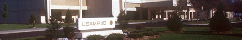 Usamriid — U S Army Medical Research Institute Of Infectious Diseases