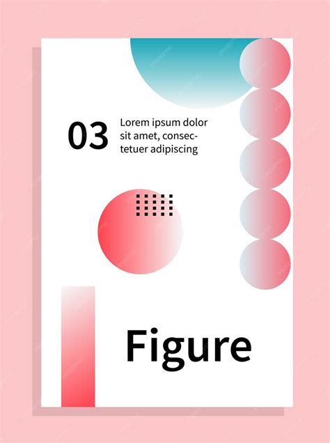 Premium Vector Gradient Abstract Shapes Vector Poster