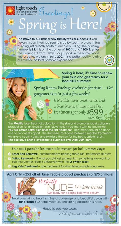 Spring Email Template