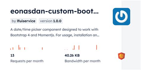 Eonasdan Custom Bootstrap Datetimepicker With Bootstrap Cdn By